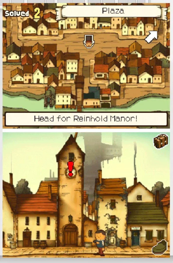 Professor Layton and the Curious Village: Puzzle 005 (US) Answer - Square Eyes Gaming