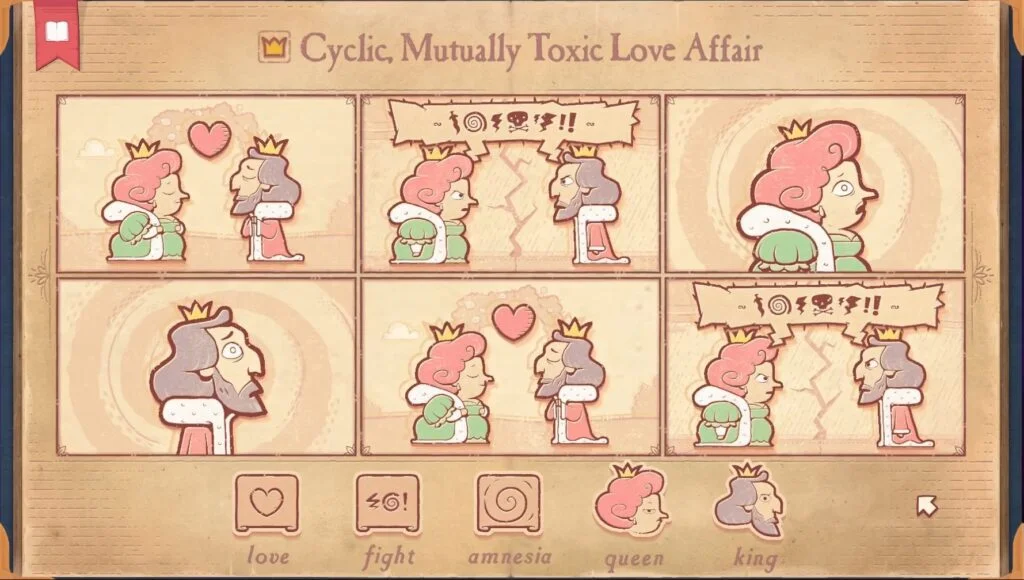 Storyteller - Cyclic, Mutually Toxic Love Affair - Square Eyes Gaming