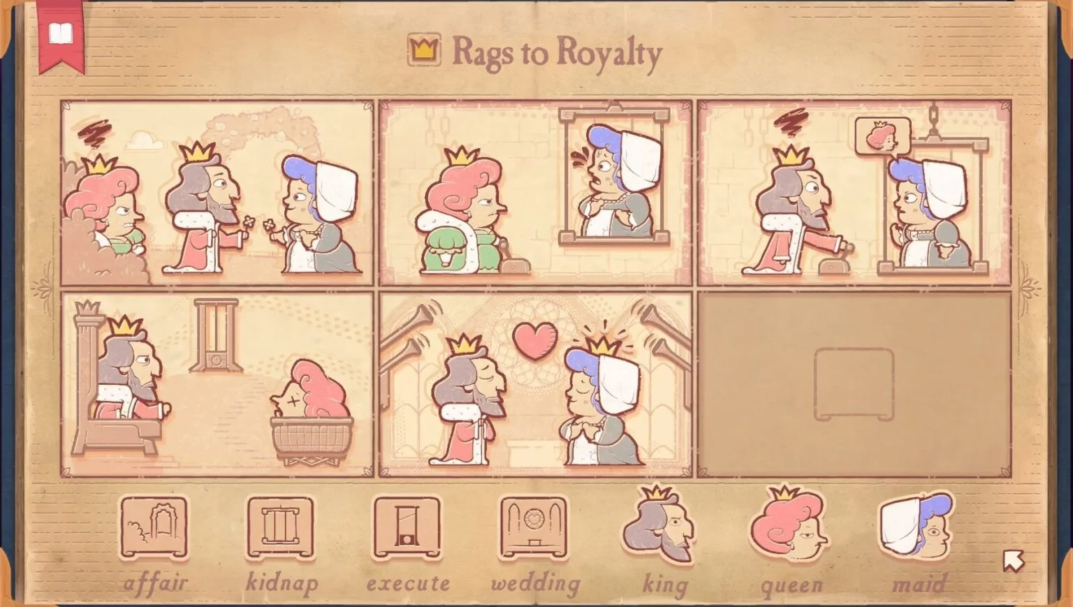 Storyteller - Rags to Royalty - Square Eyes Gaming