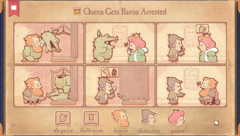 Storyteller - Queen Gets Baron Arrested - Square Eyes Gaming