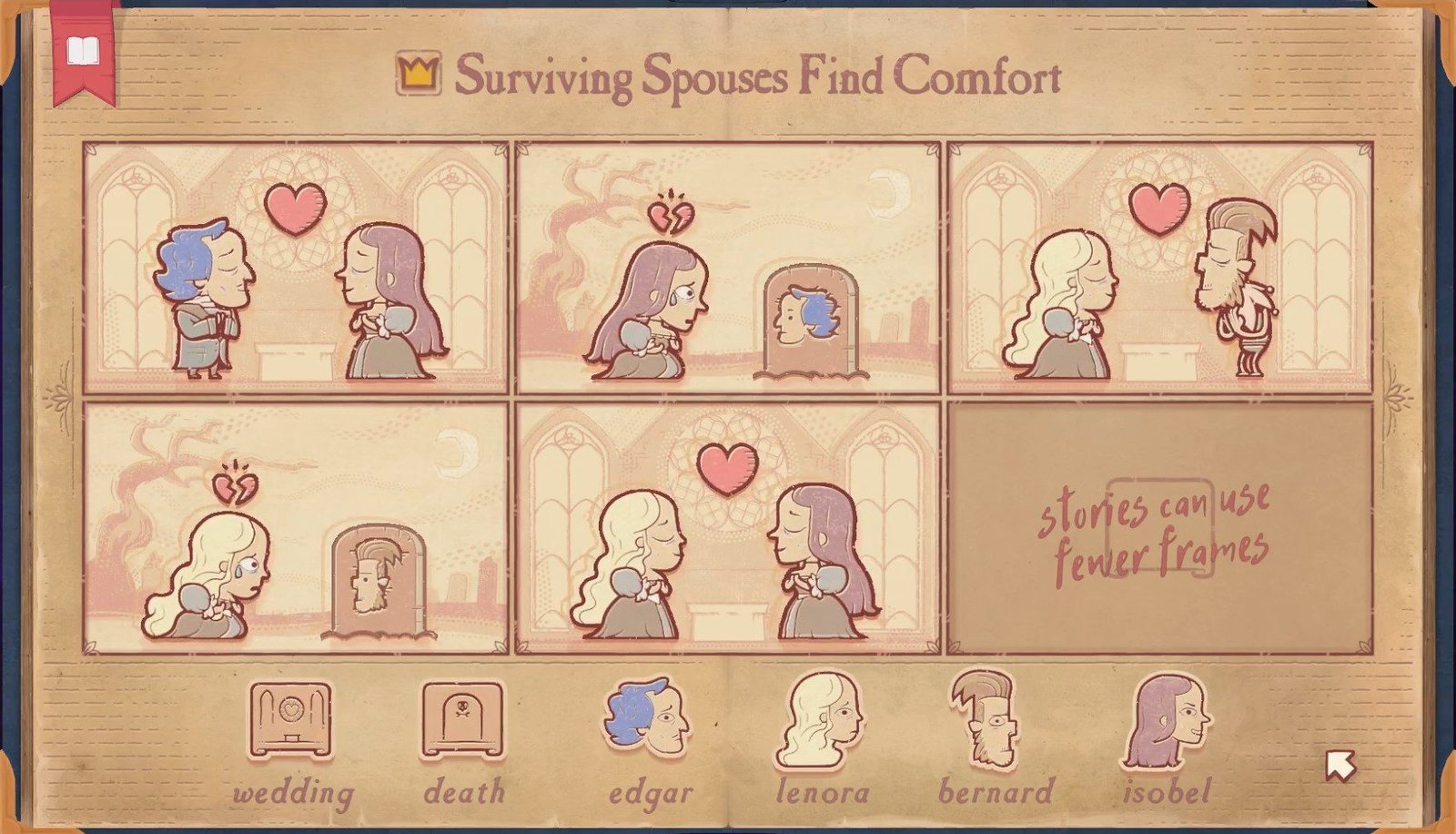 Storyteller - Surviving Spouses Find Comfort - Square Eyes Gaming