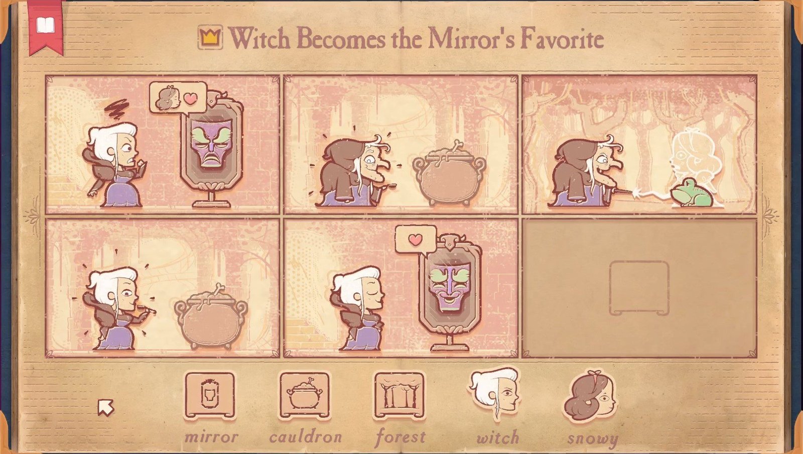 Storyteller - Witch Becomes the Mirror's Favorite - Square Eyes Gaming