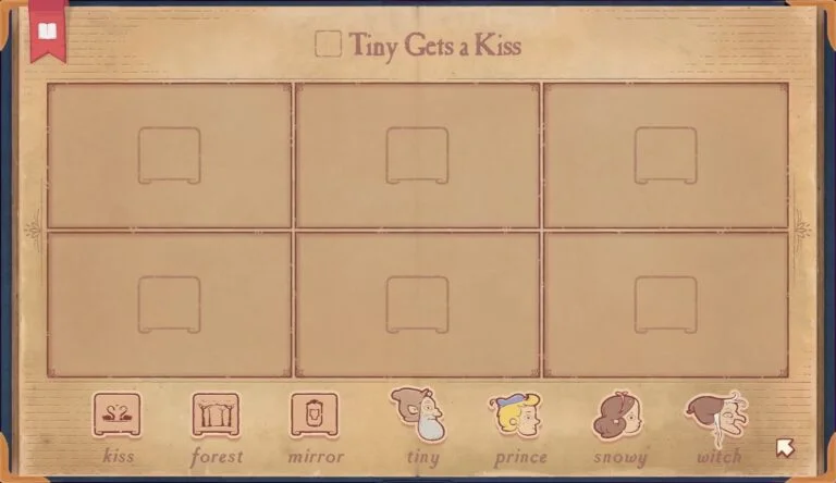 Storyteller - Tiny Gets a Kiss - Square Eyes Gaming