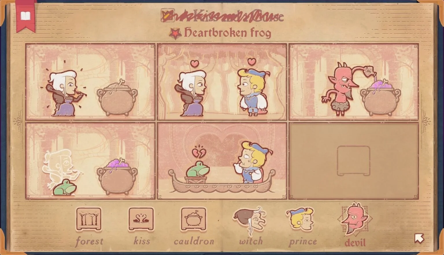 Storyteller - Heartbroken Frog - Square Eyes Gaming