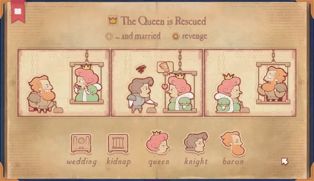 Storyteller - The Queen is Rescued - Square Eyes Gaming