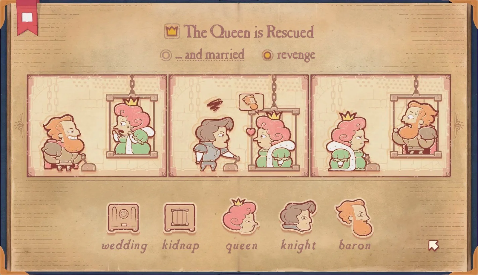 Storyteller - The Queen is Rescued - Square Eyes Gaming