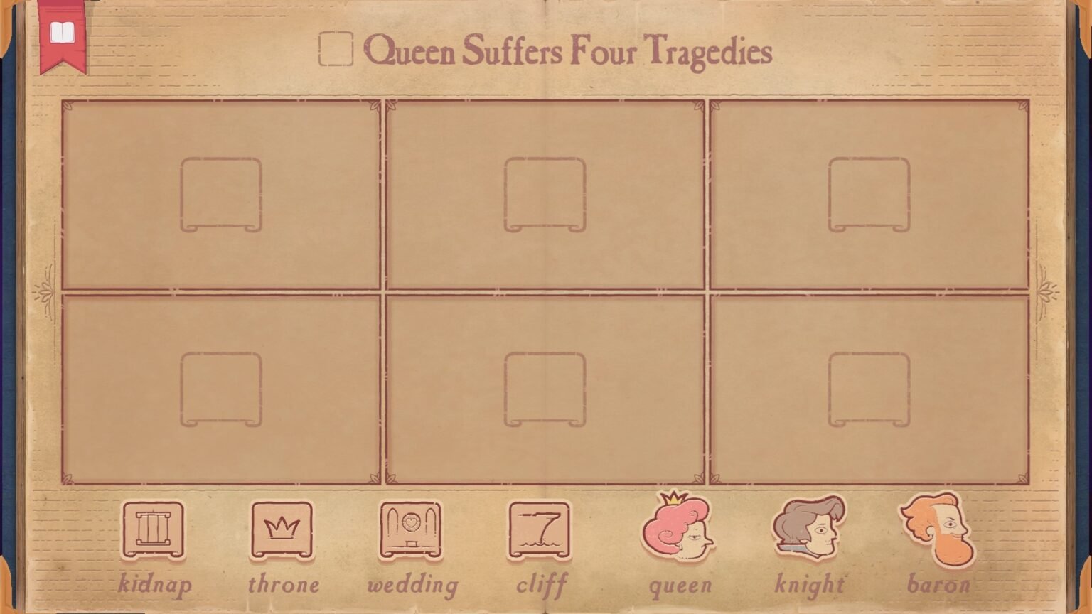 Storyteller - Queen Suffers Four Tragedies - Square Eyes Gaming