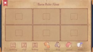 Storyteller - Baron Rules Alone - Square Eyes Gaming