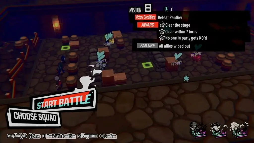 Persona 5 Tactica: How to beat Mission 8 - Square Eyes Gaming